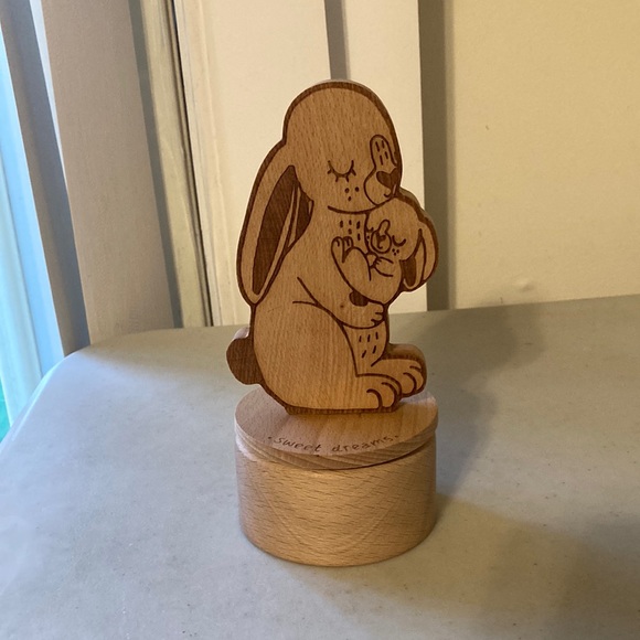 Demdaco | Accents | Demdaco Brand Lift The Spirit Wood Mama Bunny ...